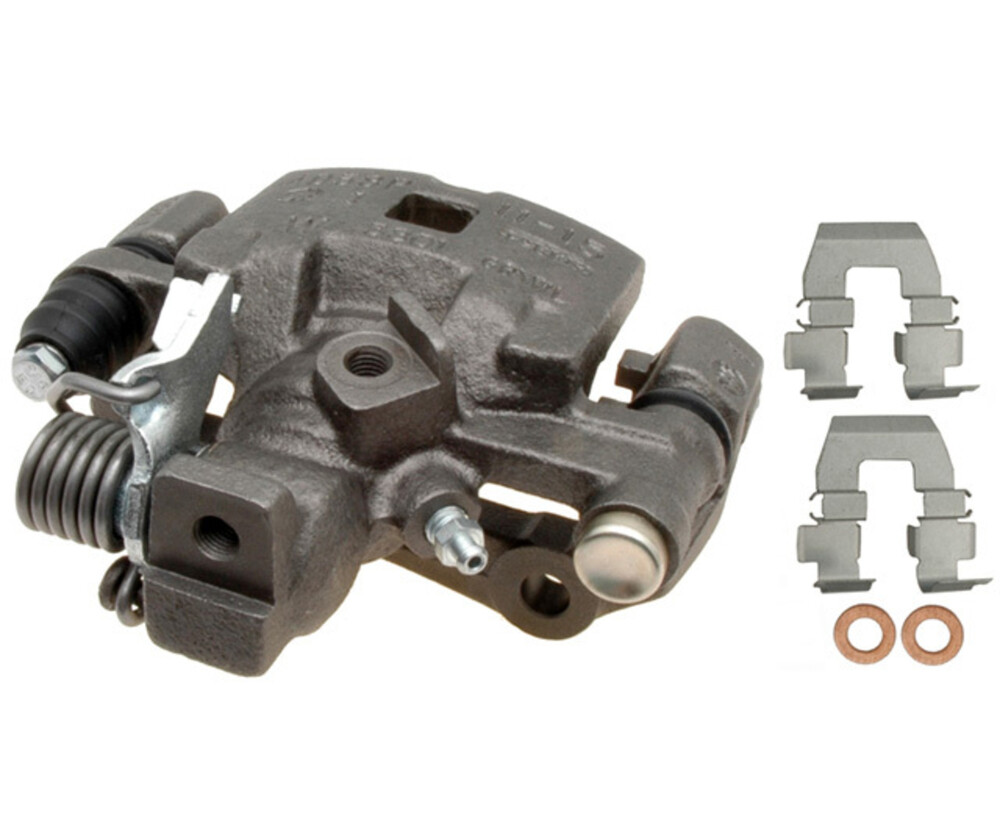 Disc Brake Caliper-R-LineSemi-Loaded and Bracket Assembly Rear Left ...
