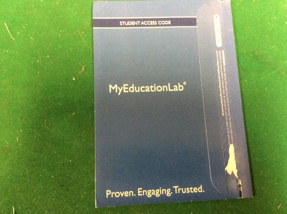 MYEducation Lab Pearsons Student Access code | eBay