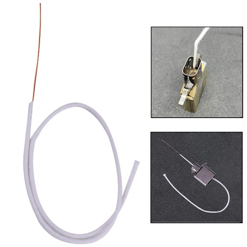 5pcs/lot 30cm cotton core wicks with metal needle works with kerosene ...