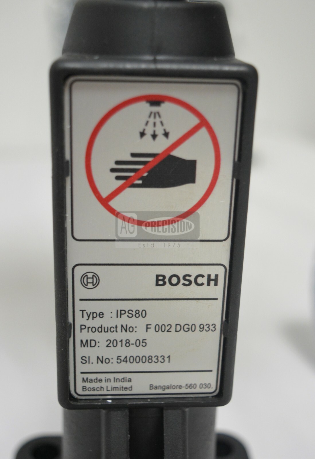 Bosch IPS 80 Diesel Injector Nozzle Pop Tester, P/N: F002 DG0 933 - New ...