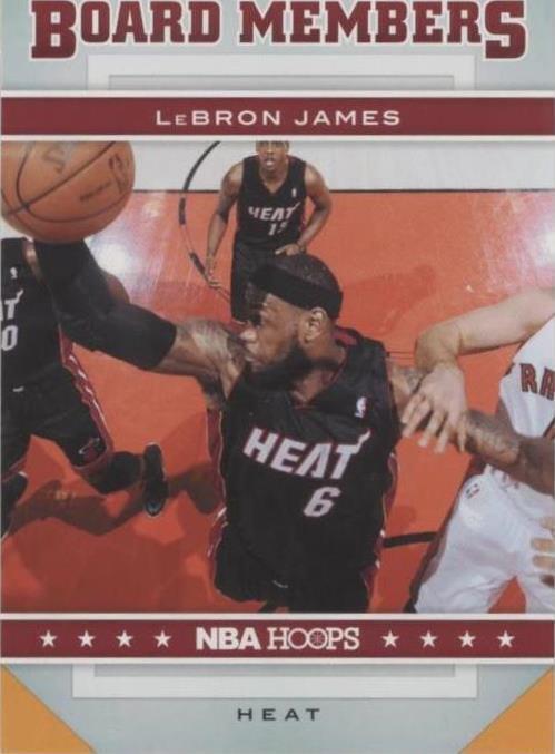2012-13 NBA Hoops - Board Members LeBron James #18 for sale online | eBay