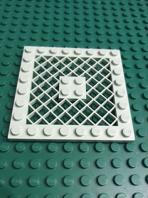 Lego # 4151 Plate 8x8 with Grille Lt Green Vert du Belville # 5808 | eBay