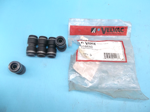 Bag Of 5: Velvac 016680 Composite 1/2" Push-Lock Full Union (TS-78) | eBay