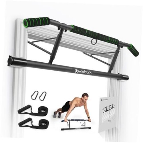 Pull Up Bar for Doorway,2024 Upgrade Multi-Grip Hanging Foldable Pull ...