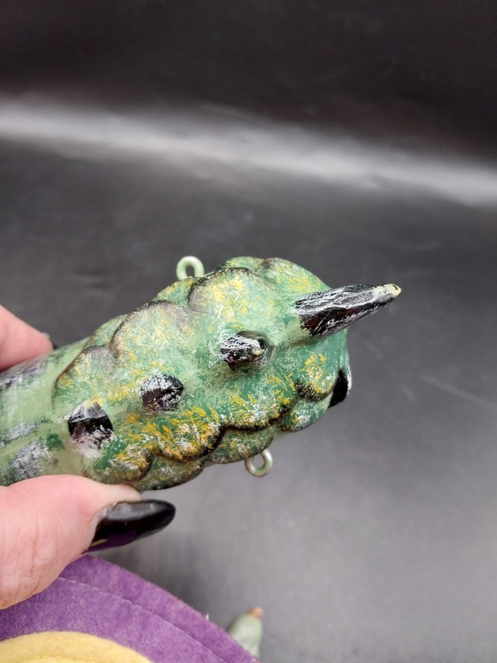 Vtg 1960's Pelham Marionette Puppet Father DRAGON Wooden 19.5" NEEDS ...