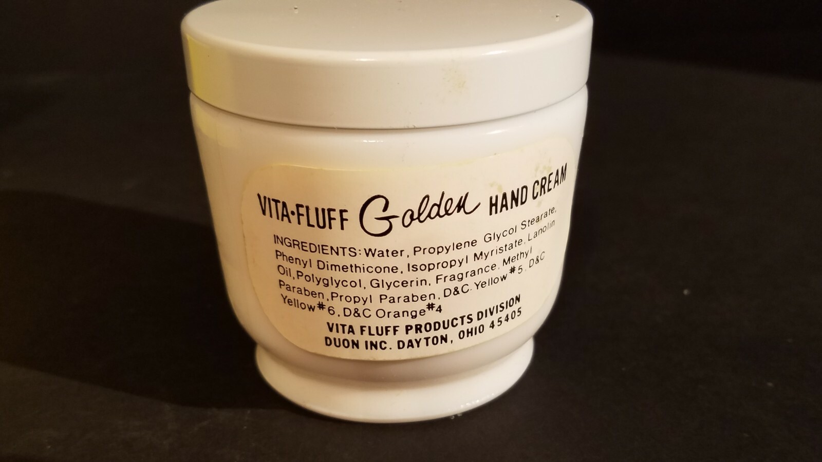 NEW Vintage 1978 Vita Fluff Hand Cream in Display Box | eBay