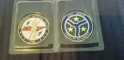ARMY 278TH ARMOR TENNESSEE NATIONAL GUARD ANG 1.75" CHALLENGE COIN | eBay