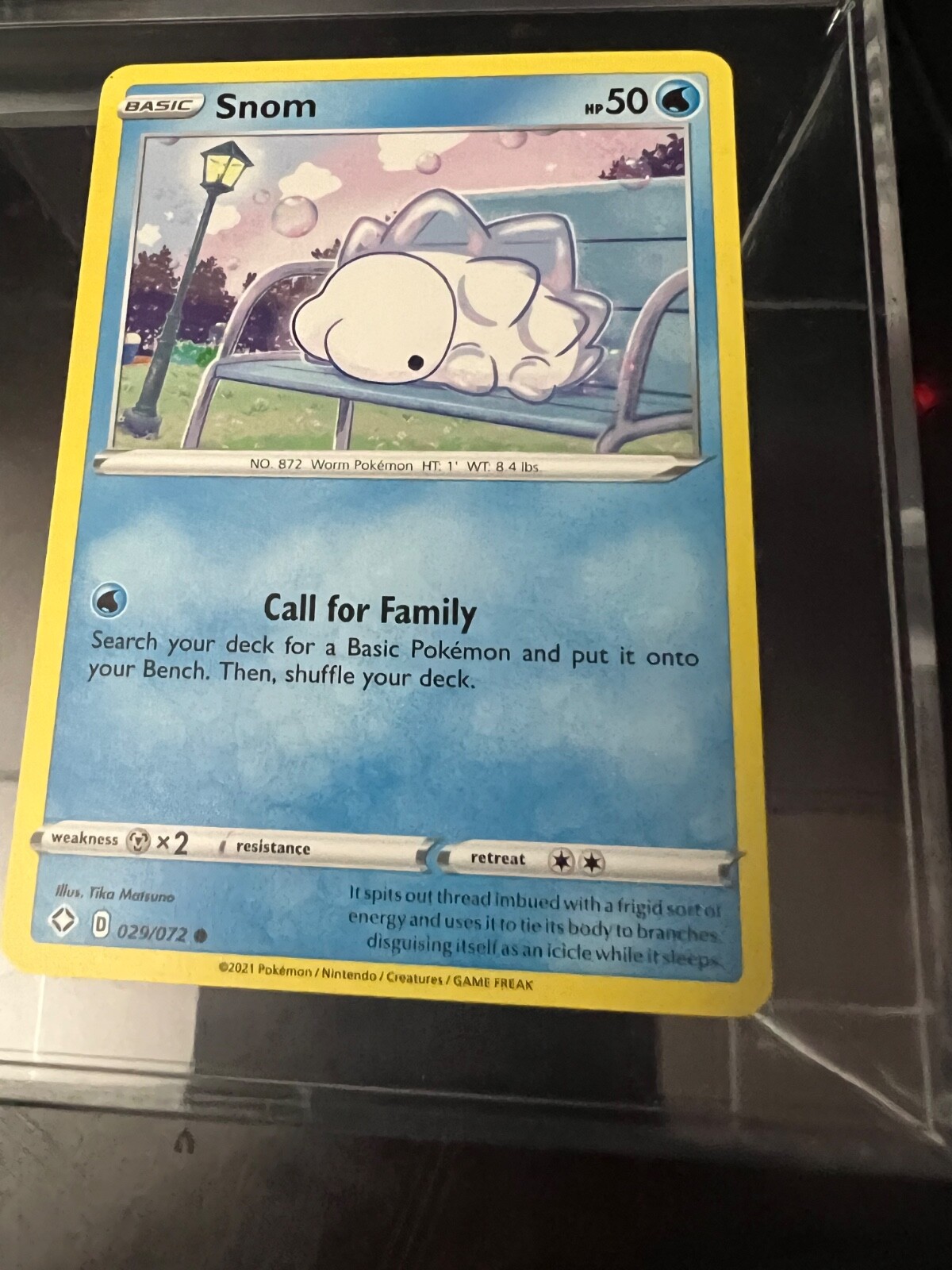 The Rarest Pokemon Snom Card God Shining Fate MT Beckett 9.0 POP 1 | eBay