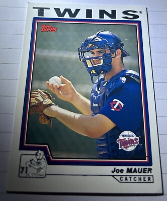 Joe Mauer Rookie Topps 2004 #559 | eBay