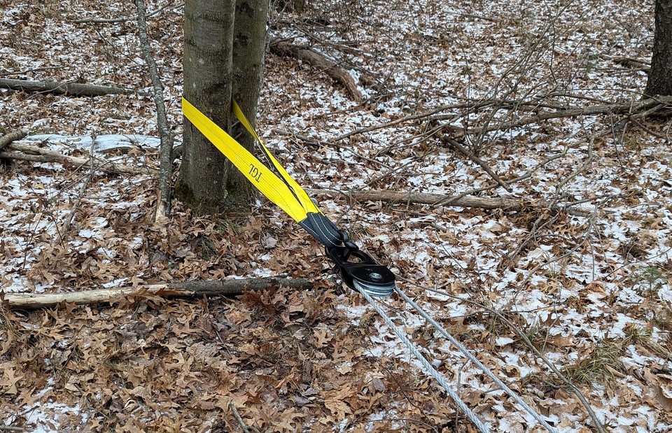 TGL 3 inch, 8 Foot Tree Saver Winch Recovery Tow Strap | eBay
