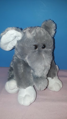Dan Dee Collectors Choice Elephant 12" Plush Gray Stuffed Animal Toy | eBay