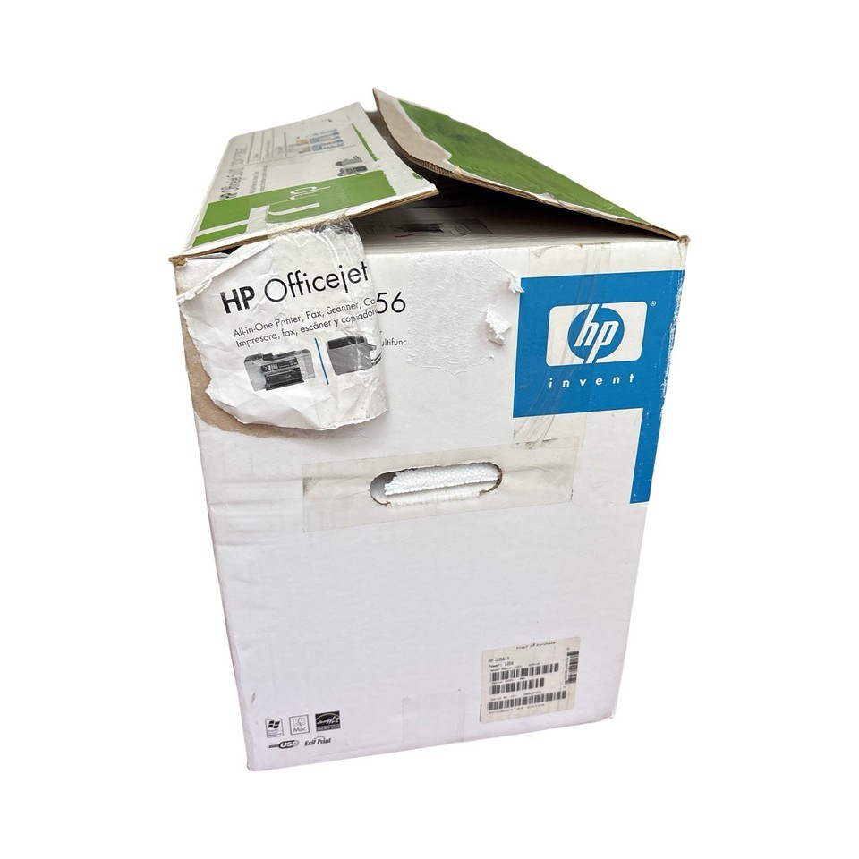 HP Officejet 5610 All-In-One Print Copy Scan Fax Color Inkjet Printer ...
