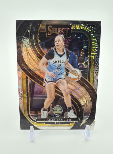 2025 Panini Select WNBA Hailey Van Lith PARTY PRIZM RC Premier #173 ...