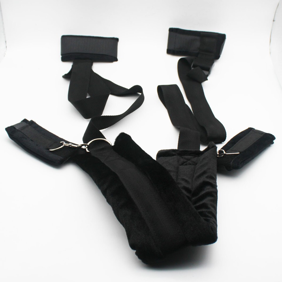 US Restraint Open Leg Leg Open Handcuffs Bondage Ankle Wrist Cuffs BDSM ...