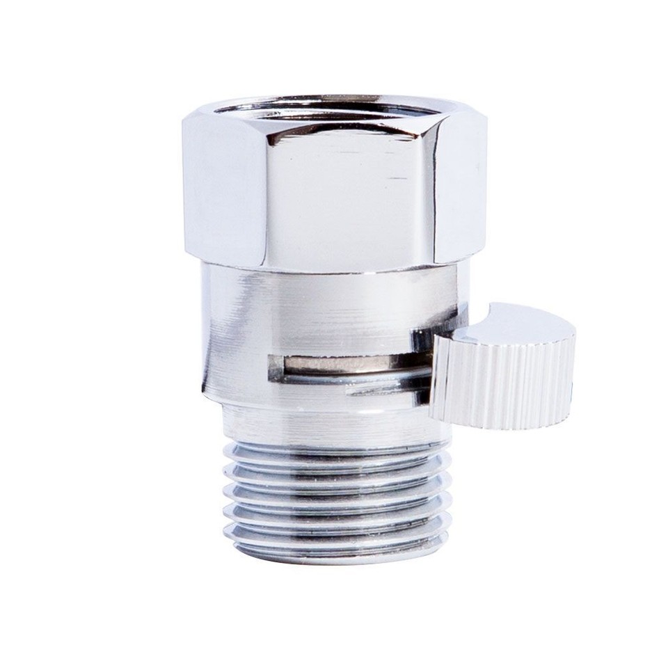 2 Pack G1/2" Flow Quick Control Shut OFF Valve Fit Shower Head Hand ...