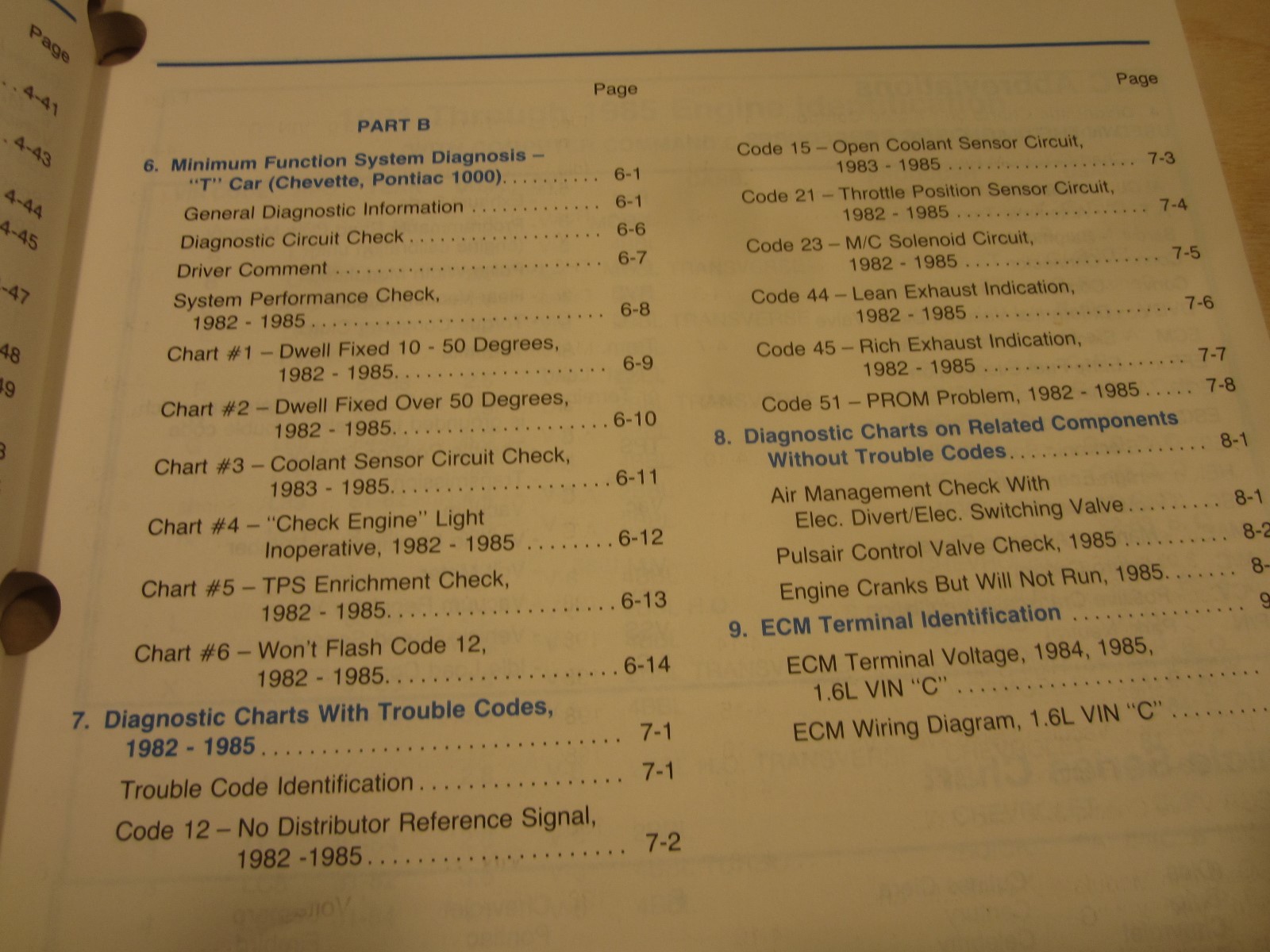 1985 AC Delco computer command control performance diagnosis manual | eBay