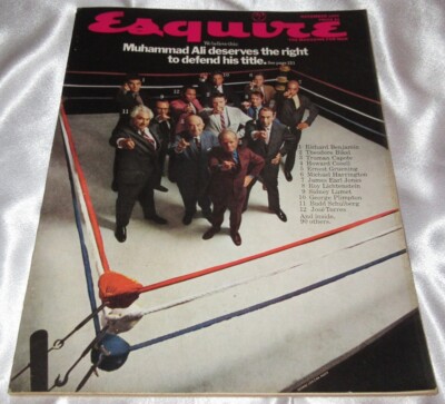 Esquire Magazine - November 1969 - Muhammad Ali James Earl Jones Howard ...