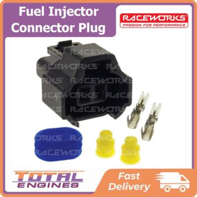 Raceworks Fuel Injector Connector Plug fits Subaru Liberty BE/BH 2.0L ...