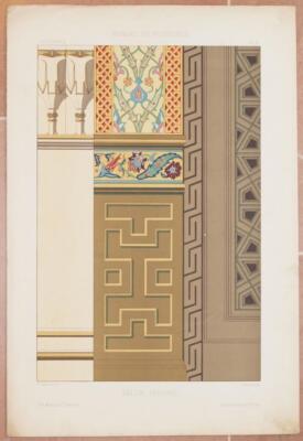 Chabat Salon Persan Salone Persian Interior Design Manuel De Peintures ...
