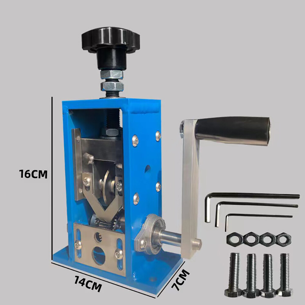 Waste Wire Stripping Machine 1-20MM Adjustable Manual Wire Cable ...