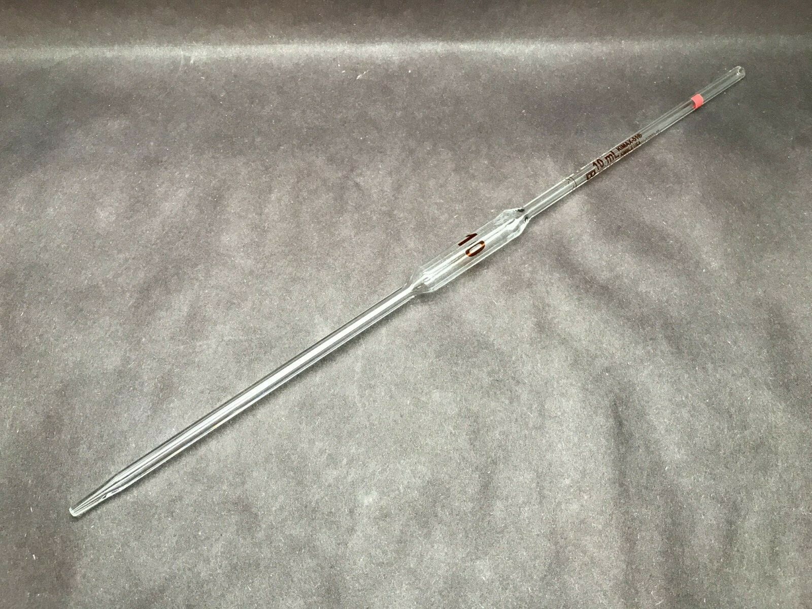 KIMAX KIMBLE Glass Class B 0.5-50mL Bulb Volumetric Reusable Pipette ...