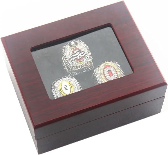 2024-2025 Ohio State NCAA Championship 3 Rings Set With Display Box | eBay