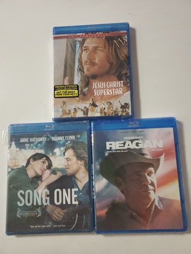 3 BLU-RAY MOVIE LOT, JESUS CHRIST SUPERSTAR+ SONG ONE +REAGAN | eBay