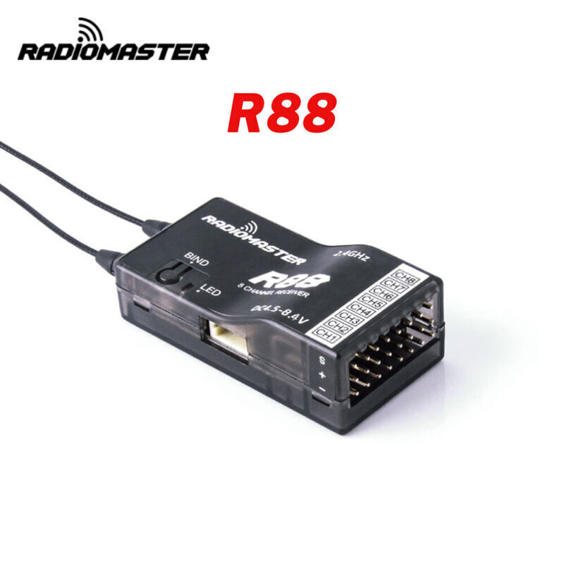 RadioMaster R81 R84 R86 R86C R88 R161 R168 2.4G Nano Receiver ...