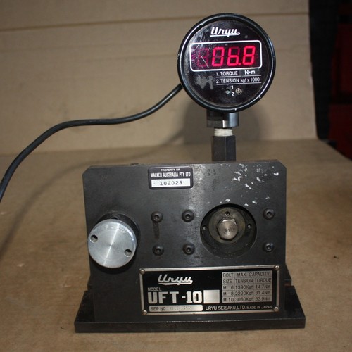 Uryu Seisaku UFT-10 Torque Tension Test Fastening Tester 53.9Nm 3060Kgf ...