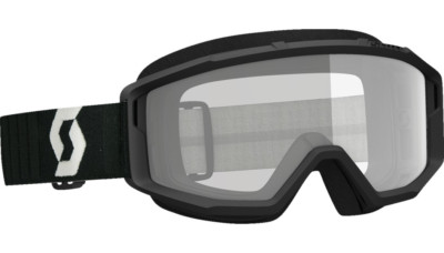 NEW SCOTT 278598-1001043 Primal Goggles - Black/Grey/ Clear Lens ...