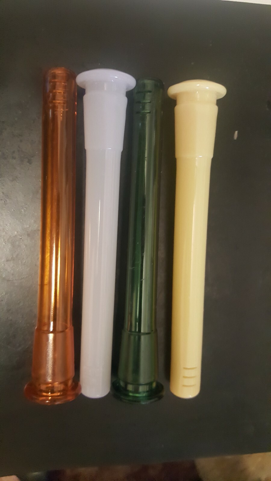 1 piece x 14mm 5 1/2" long acrylic plastic downstem red color | eBay