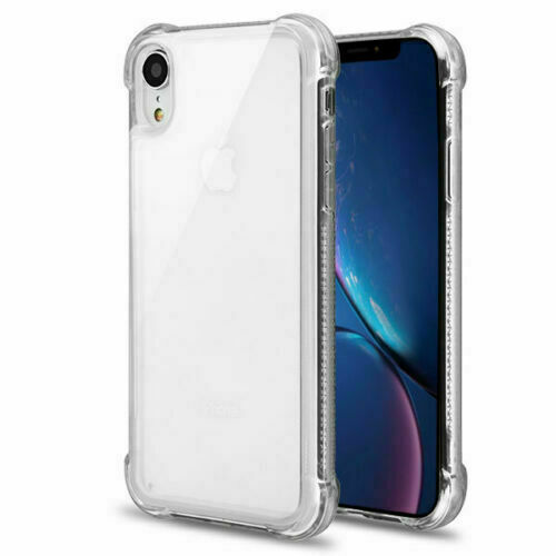 MYBAT Plain Transparent Silicone Phone Case for Apple iPhone X - Clear ...