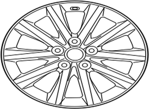 42611-53421 Toyota Wheel, disc 4261153421, New Genuine OEM Part | eBay