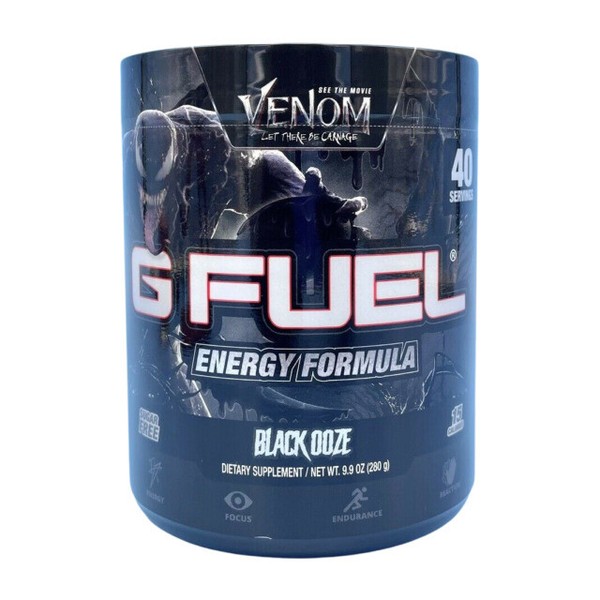 G FUEL Venom Elite Black Ooze 9.9oz Energy Powder for sale online | eBay