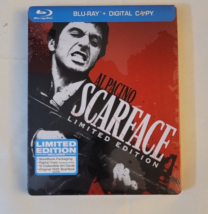 Scarface (Blu-ray/DVD, 2011, 2-Disc Set, Limited Edition) for sale ...