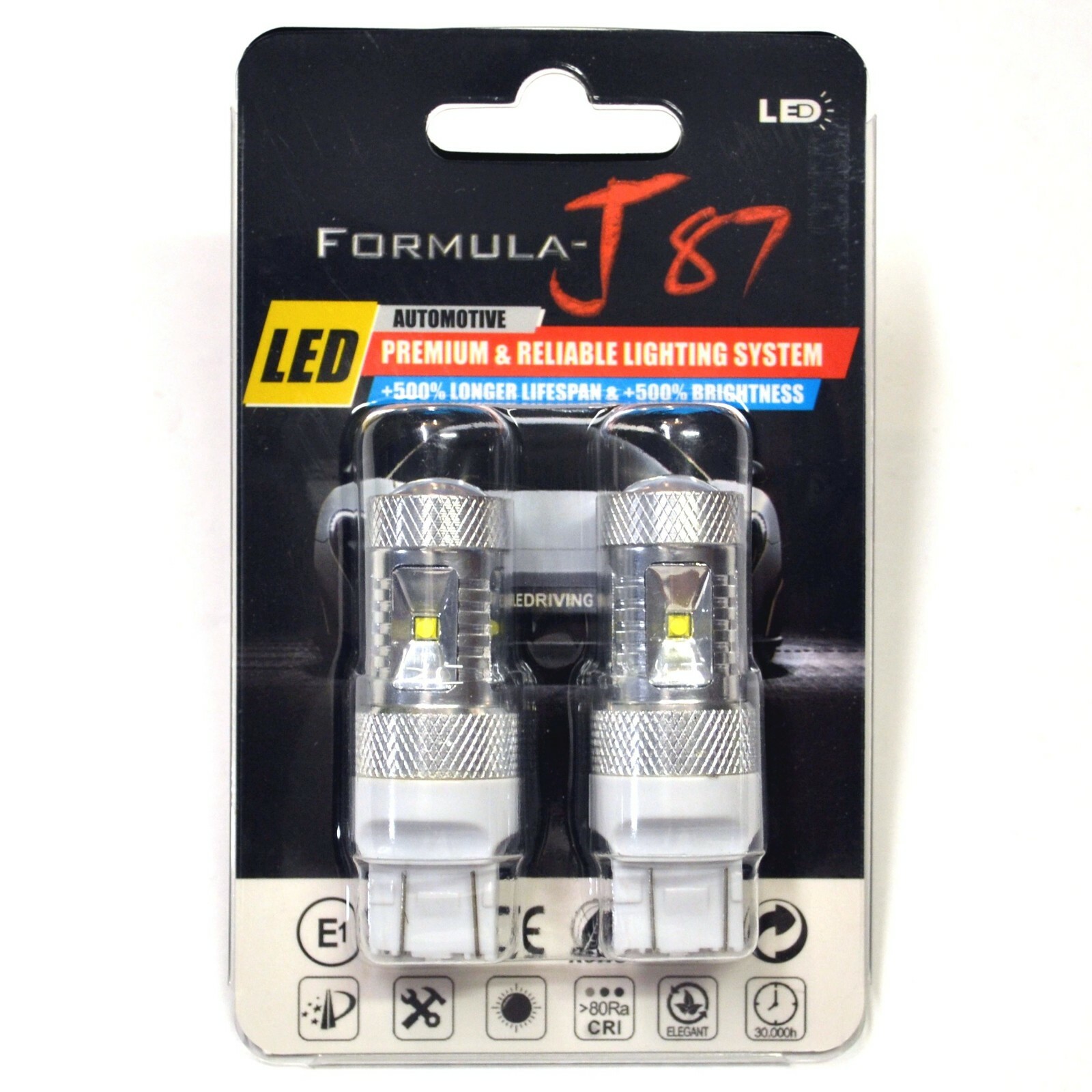 LED Light 30W 7444 White 5000K Two Bulbs Front Turn Signal Replace ...