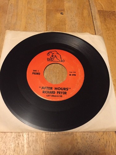 Richard Pryor- After Hours 45 Laff Records Promo | eBay