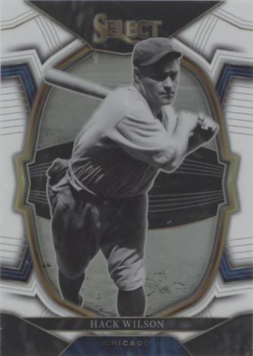 2023 Panini Select - Concourse Hack Wilson #42 White Prizm /149 for ...
