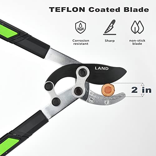 Extendable Anvil Loppers Tree Trimmer With Compound Action 2934 Inch ...