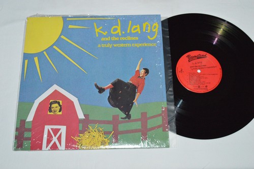 K.D. LANG AND THE RECLINES A Truly Western Experience LP 1984 Bumstead ...