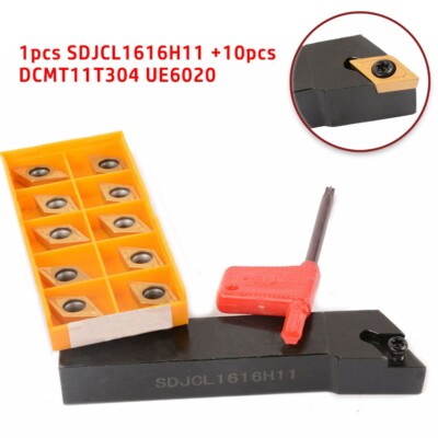 SDJCL1616H11 +1box DCMT11T304 UE6020 Superior turning tool combination | eBay UK