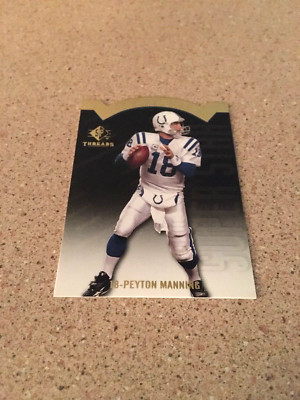 2009 SP THREADS SUPER STAR DIE CUT PEYTON MANNING #AP18 OLD ...