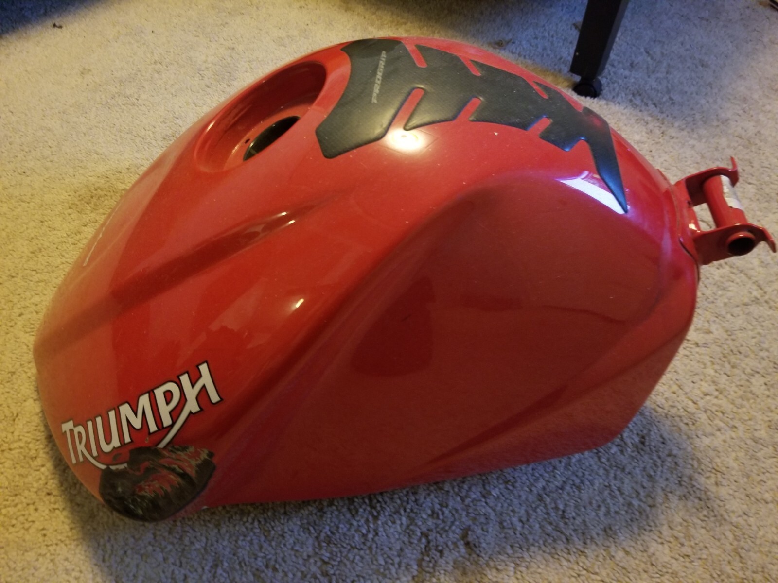 USED 2007 Daytona 675 Fuel Gas Tank TORNADO RED dented | eBay