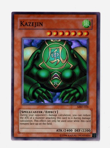Yugioh - Kazejin MRD-026 NM/Mint Pack Fresh | eBay