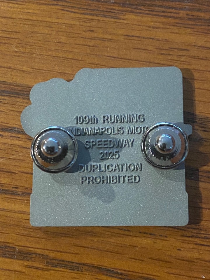 2025 Indy 500 SILVER Badge, Program, Lanyard | eBay