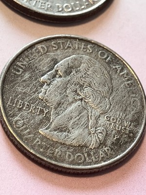 2000 P Virginia State Quarter missing clad error | eBay