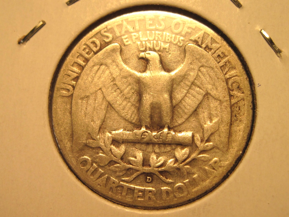 1939D WASHINGTON QUARTER, SILVER, FREE SHIPPING (#744D) | eBay