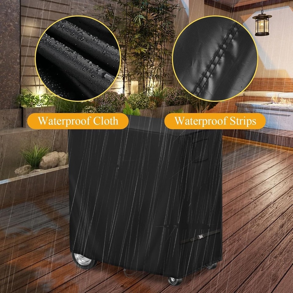 Welding Cart Cover, 37" Waterproof Welder Cart Cover For Rolling TIG ...