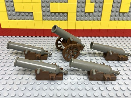 Cannon Lego Weapons Gunbarrels Western Cavalry Pirate Ship Castle ...
