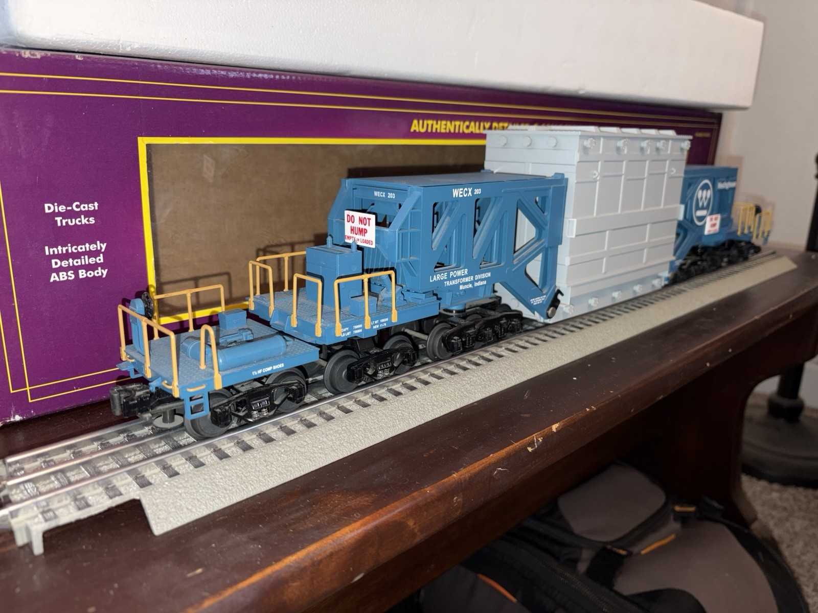 MTH Electric Trains 20-98232 Westinghouse Schnabel Flat Car w/load C-7 ...